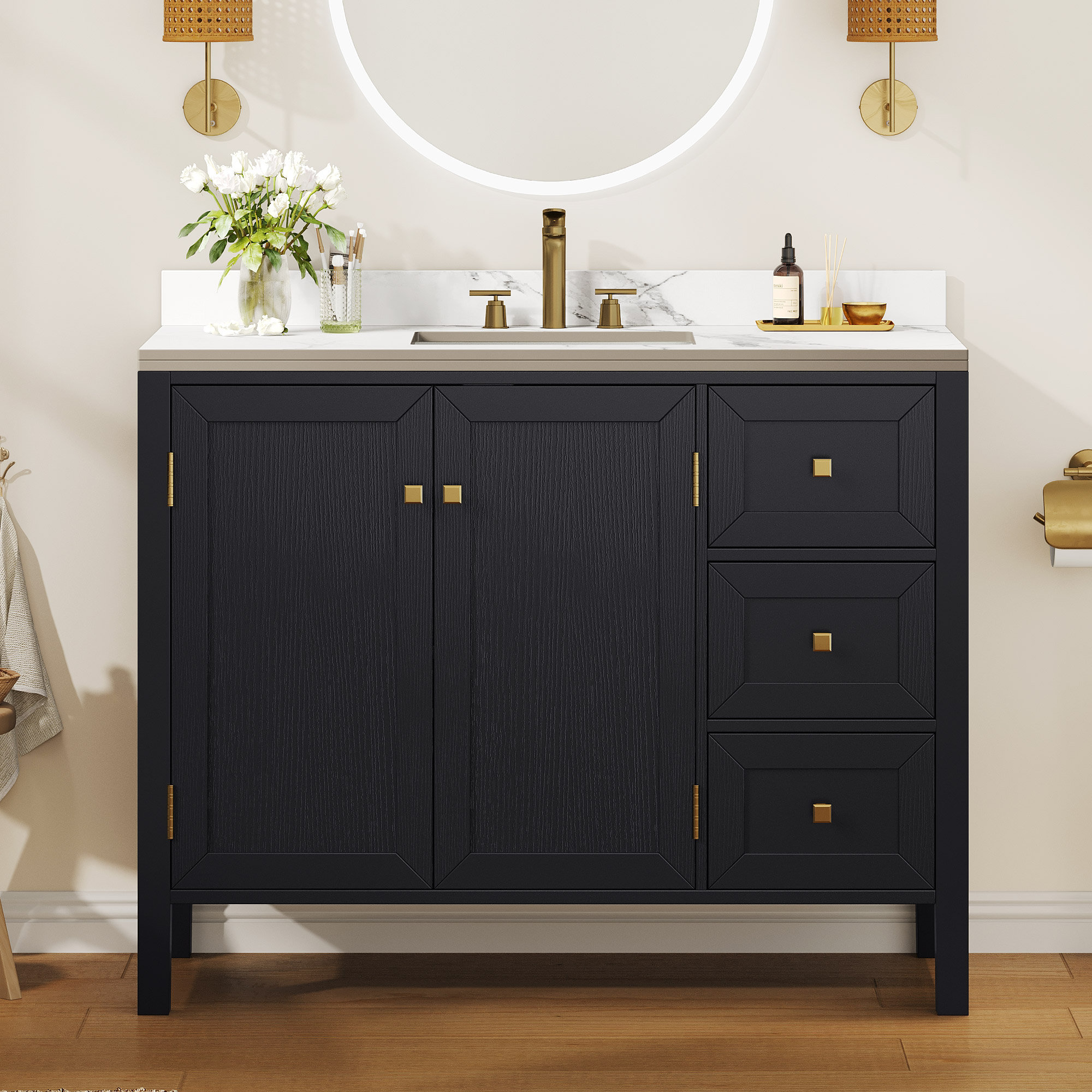 Winston Porter Bathroom Vanity | Wayfair