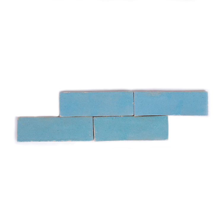 Moroccan Mosaic Tile House Zellige 2" x 6" Brick Look Wall & Floor Tile ...