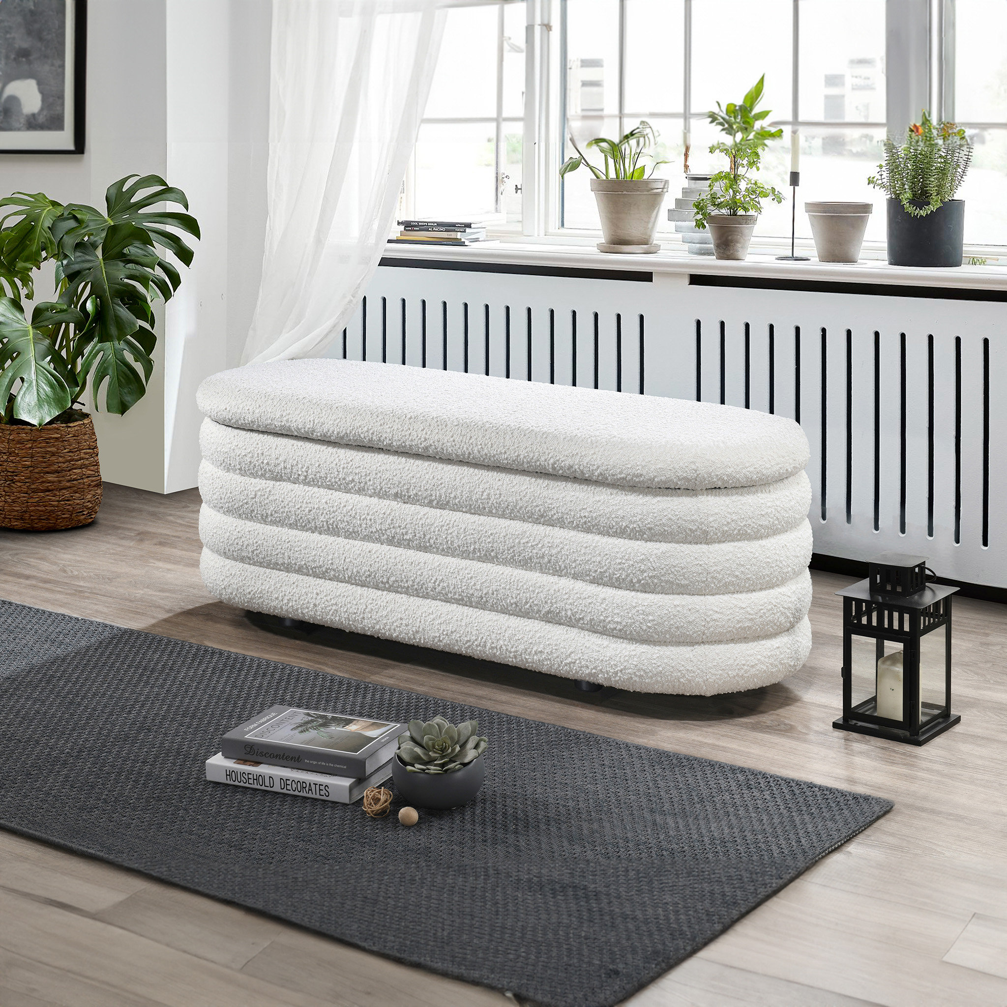 Wade Logan® Shreyas Upholstered Storage Bench | Wayfair