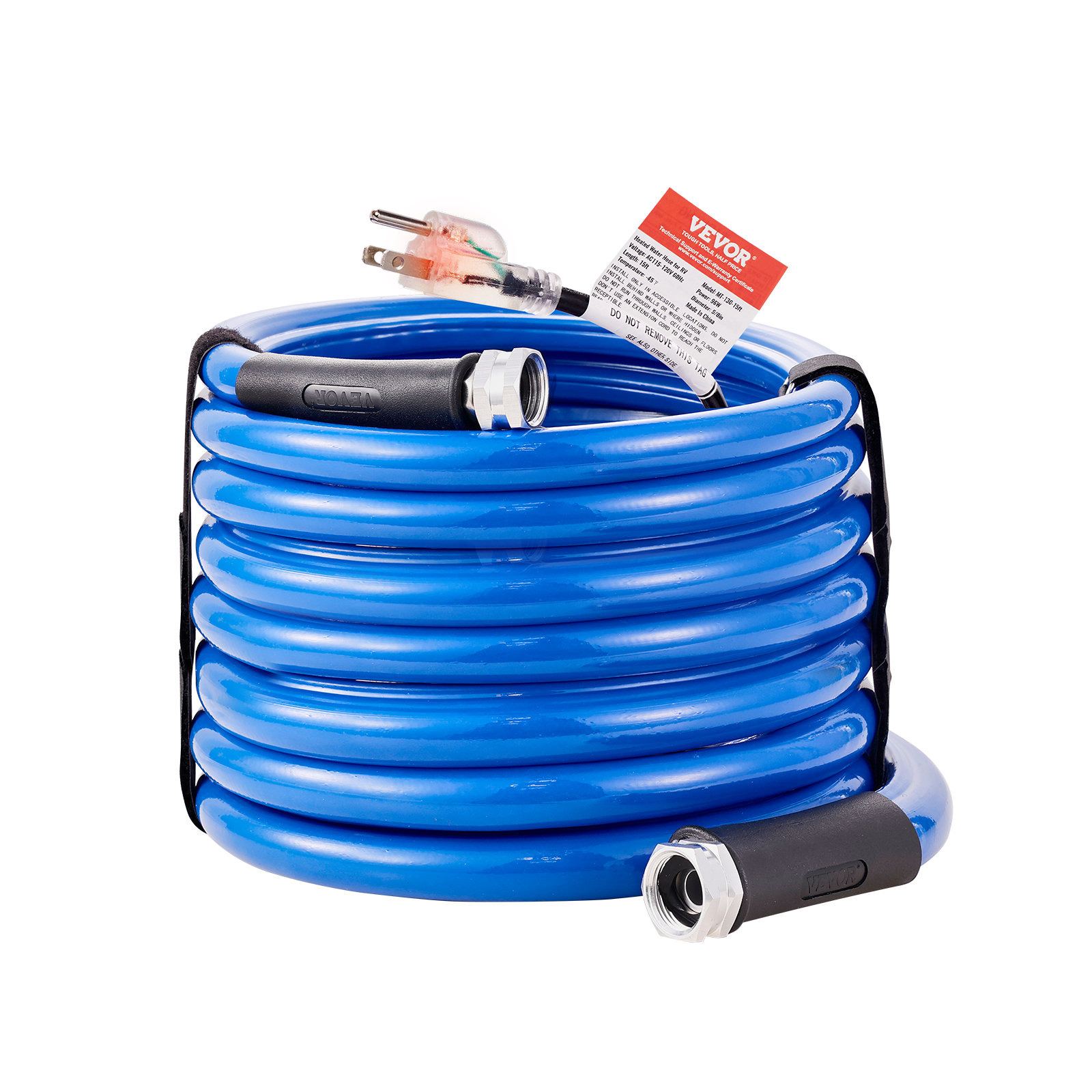 VEVOR 25ft Heated Water Hose for RV, Heated Drinking Water Hose ...