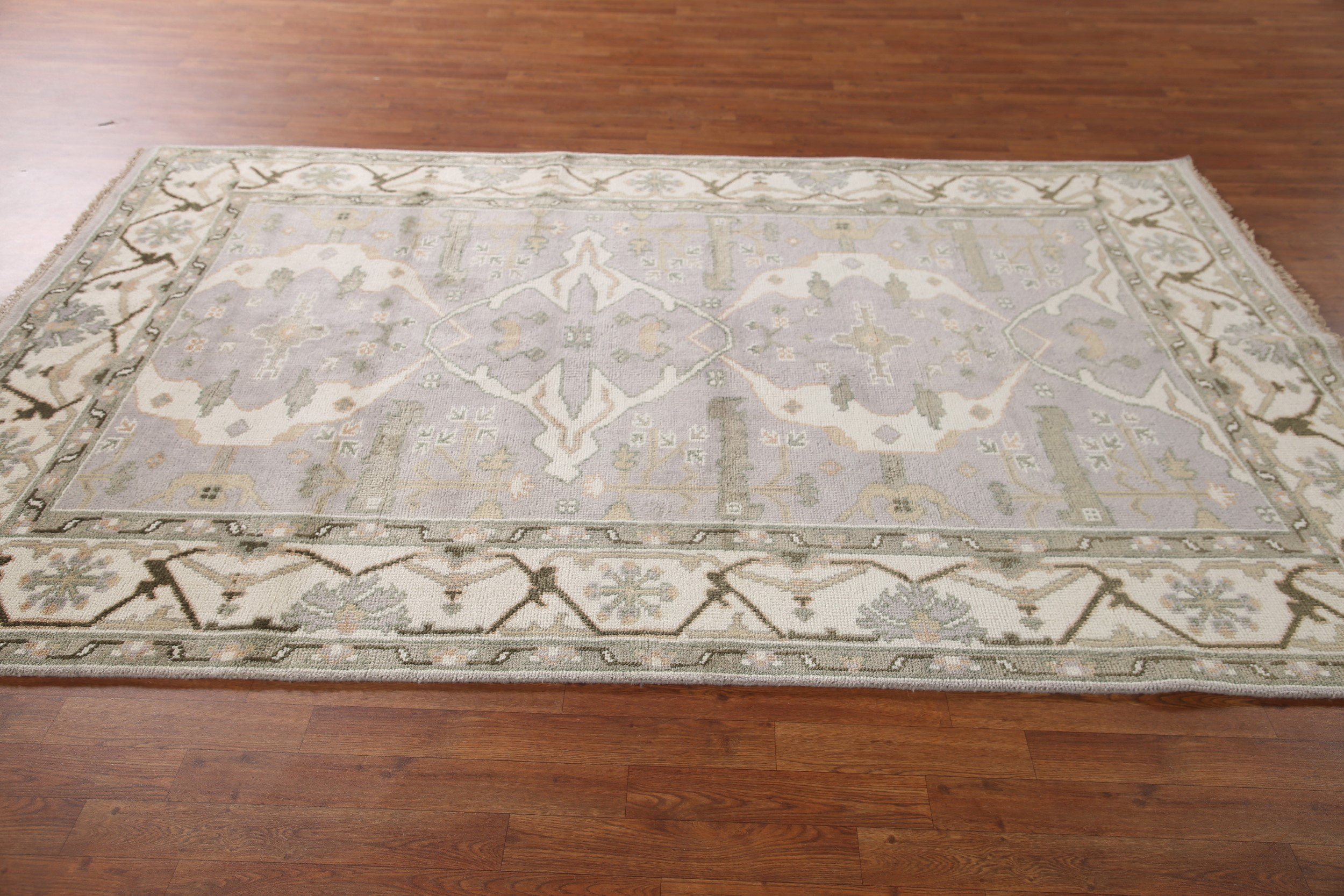 Isabelline All-Over Oushak Indian Living Room Rug 6x9 | Wayfair