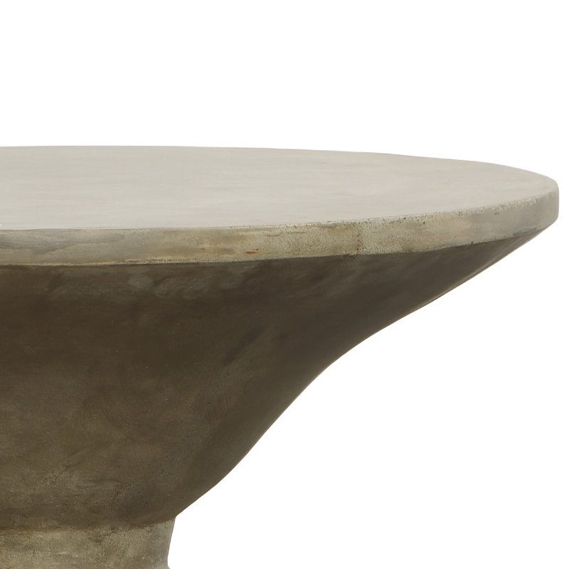 Birch Lane™ Milena Stone/Concrete Side Table | Wayfair