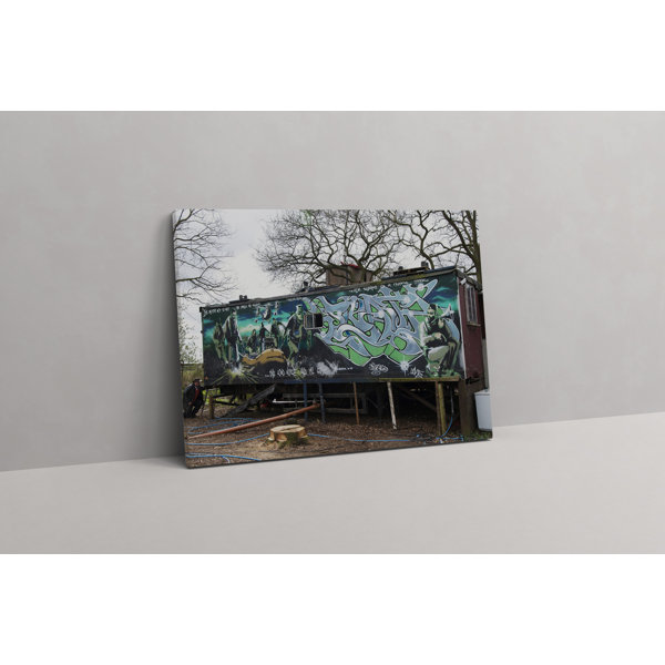 Red Barrel Studio® Fragile Silence On Canvas by Banksy Print | Wayfair