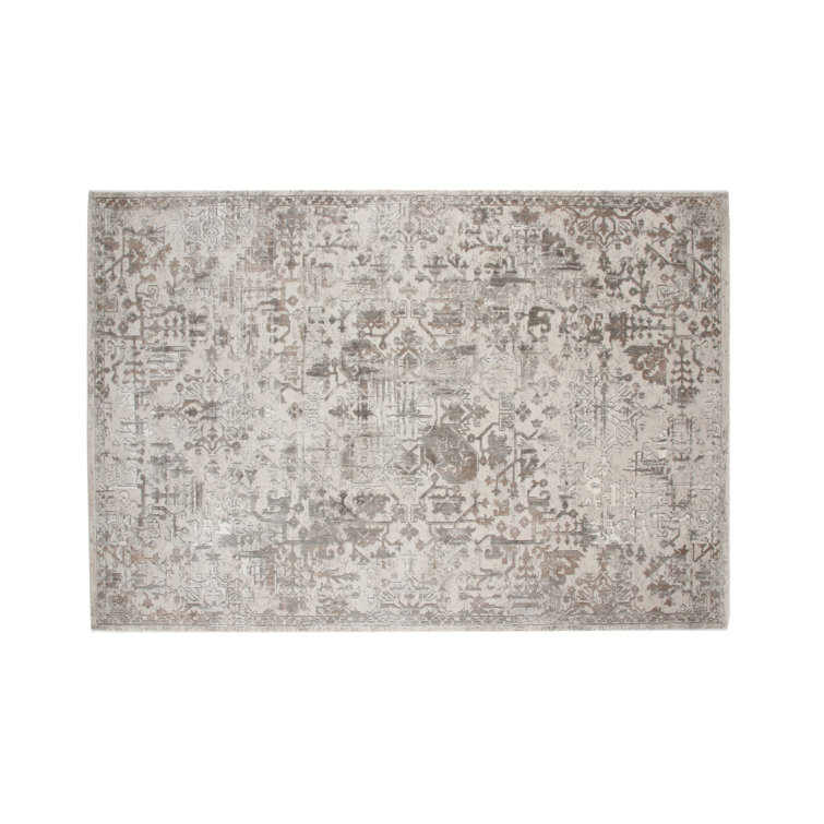 Latitude Vive Flatweave Grey/Brown Rug | Wayfair.co.uk