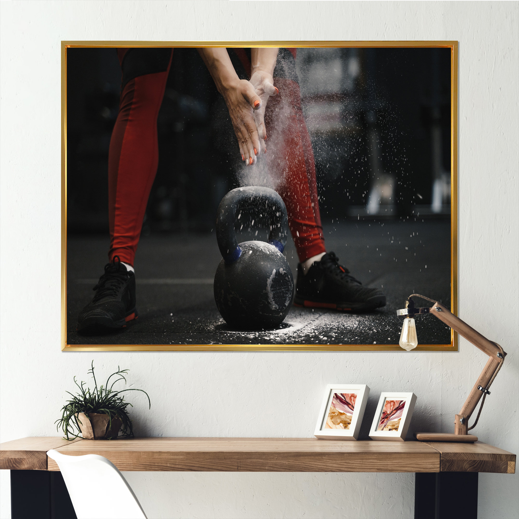 DesignArt Athlete Bobybuilding Cloud Of Dust " Athlete Bobybuilding ...