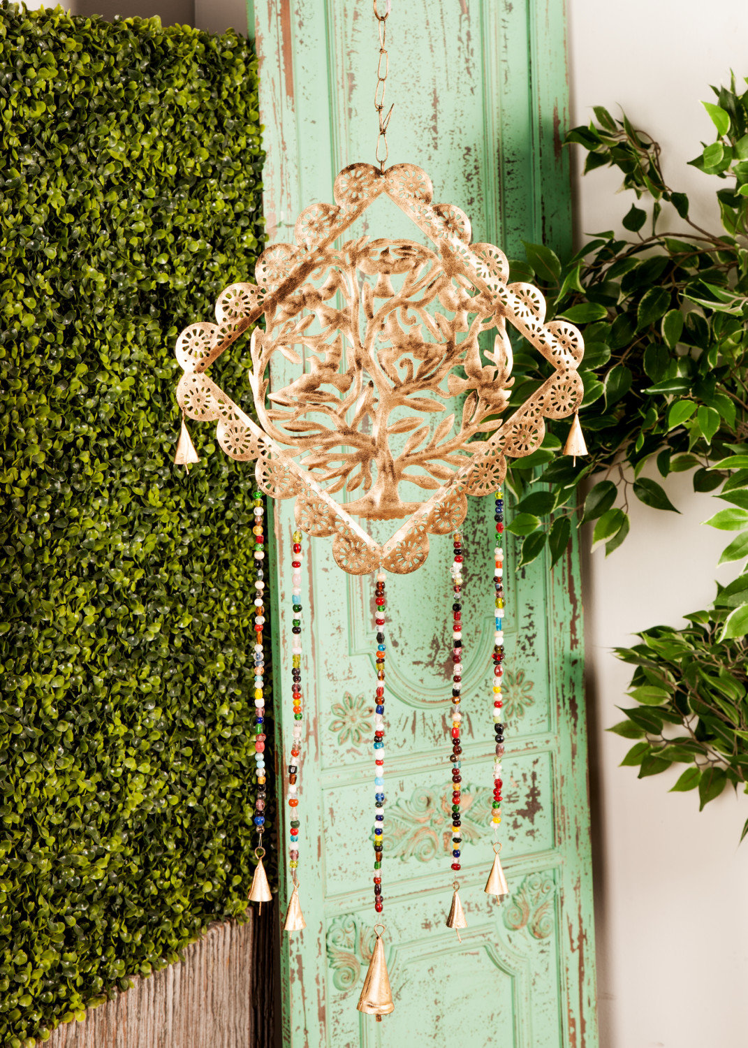 Winston Porter Ajith Metal Wind Chime | Wayfair