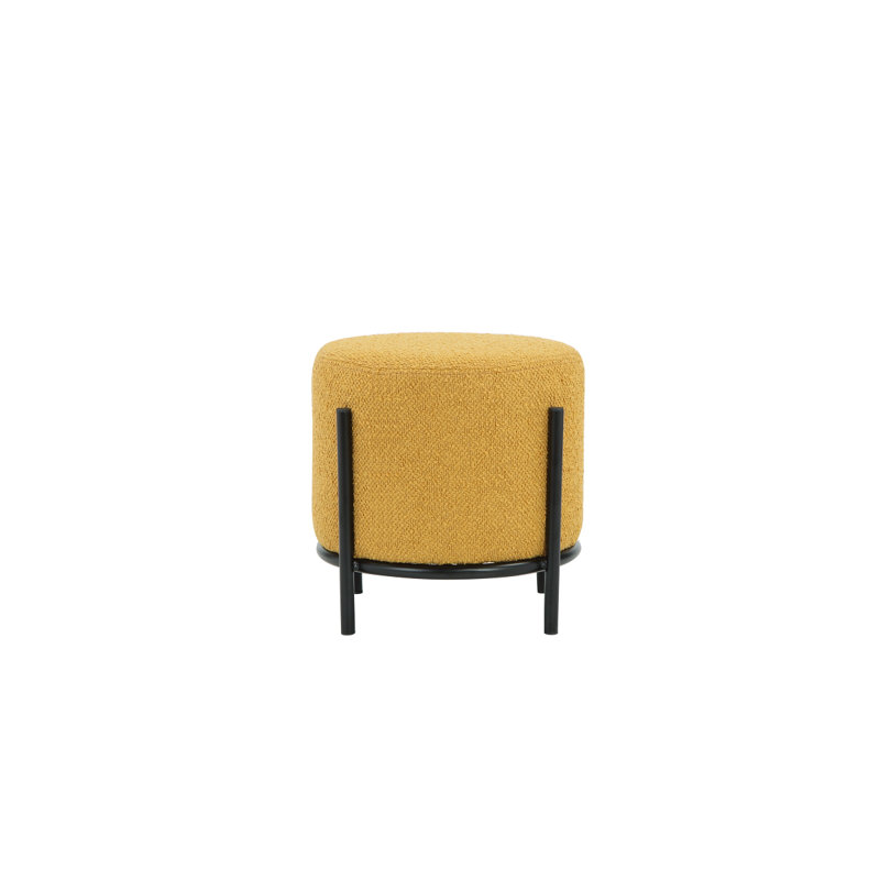 AllModern Formentera Iron Accent Stool & Reviews | Wayfair