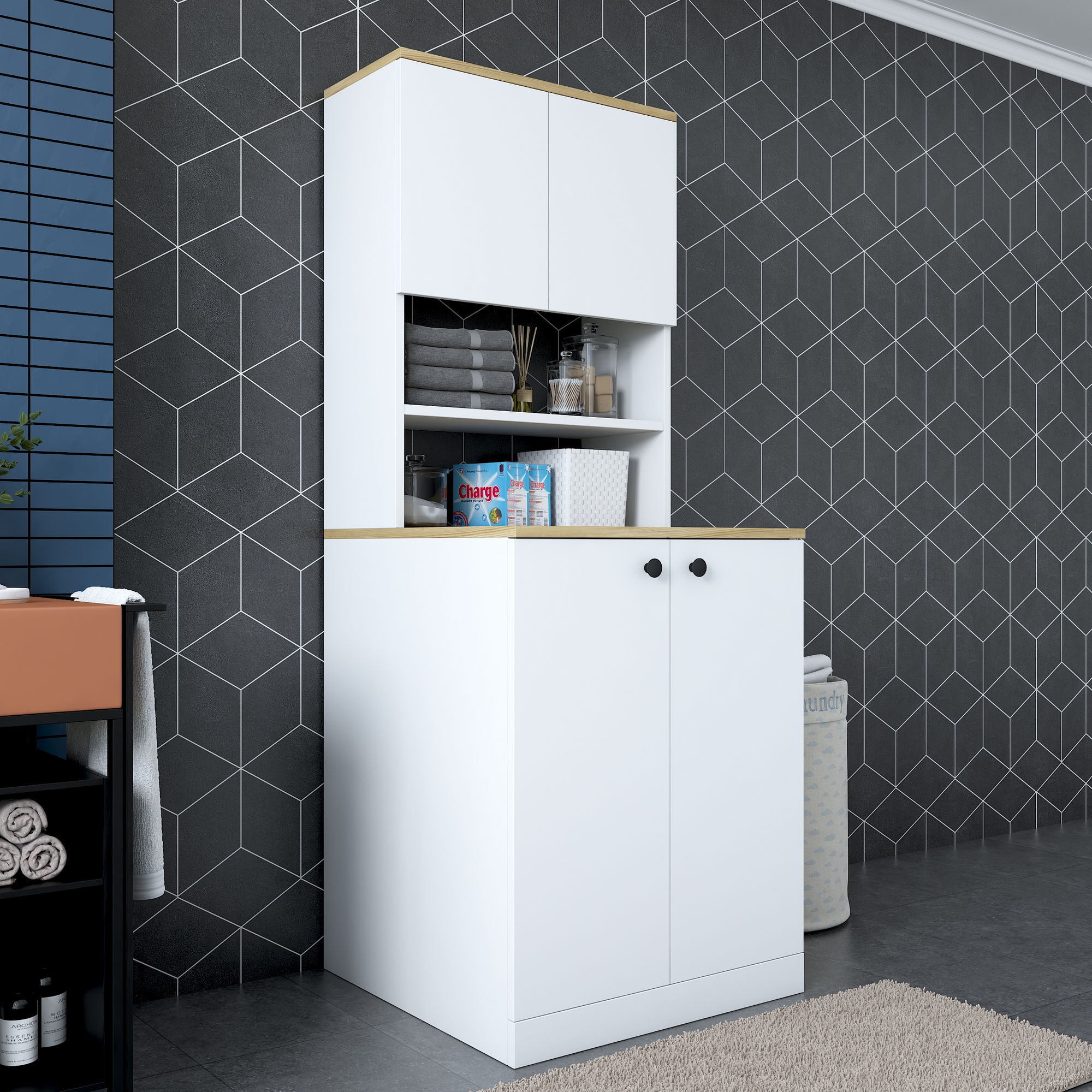 East Urban Home 72" Kitchen Pantry | Wayfair