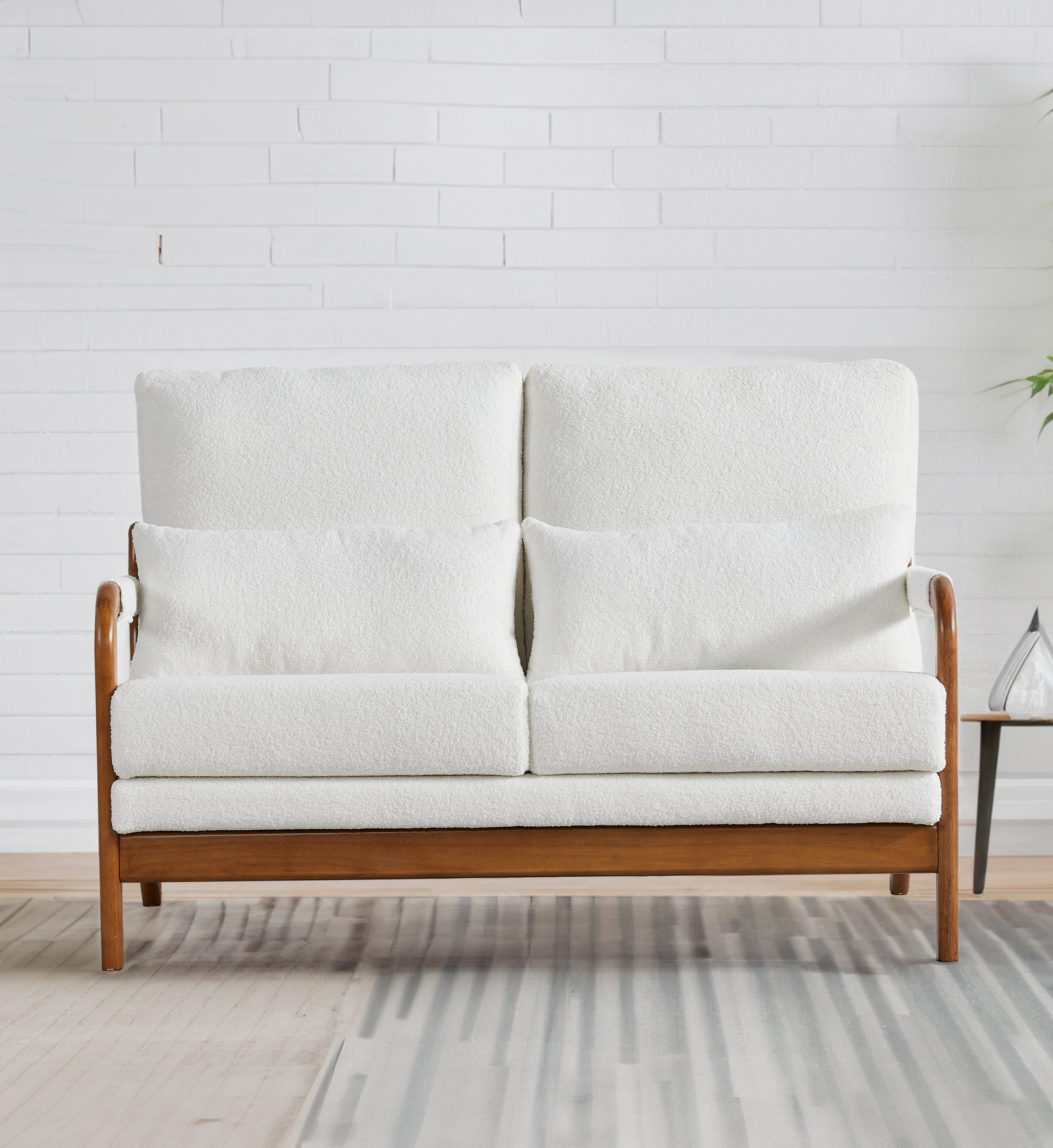 George Oliver Jeorgi 49.01'' Velvet Loveseat | Wayfair