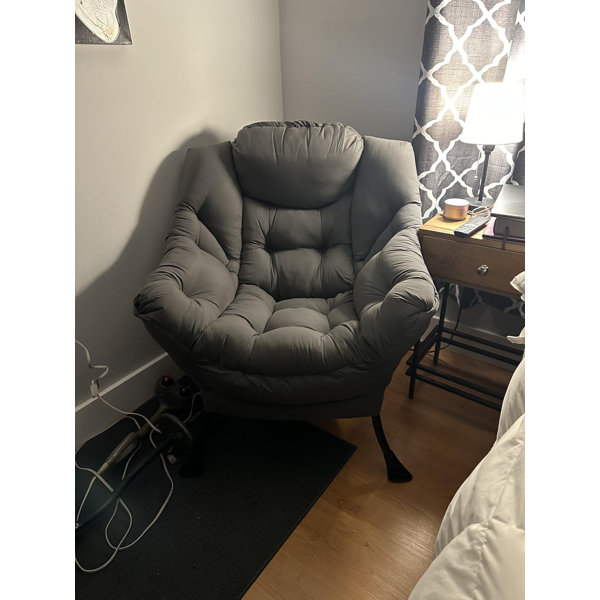 Lark Manor™ Accent Oversized Comfy Reading Chair, Thick Padded Cozy ...