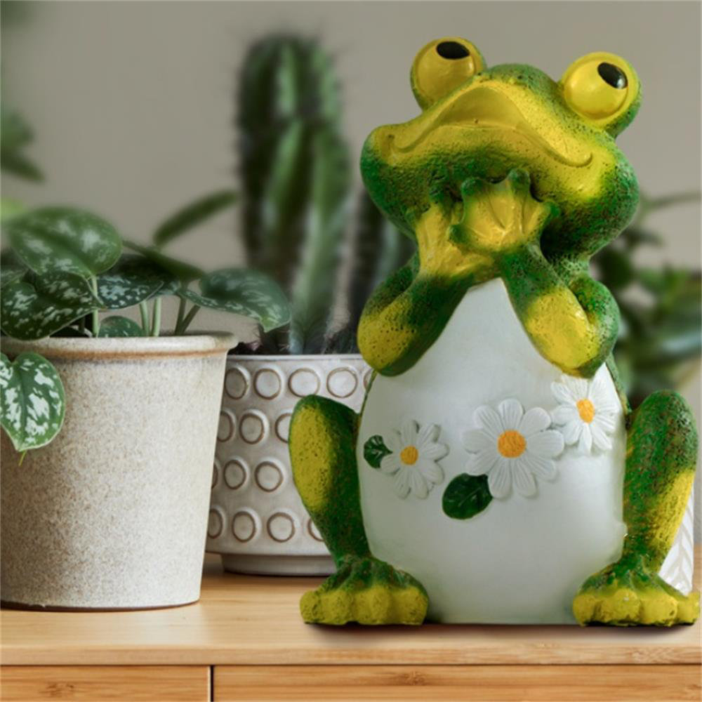 Ophelia & Co. Outdoor Statue Frogs Decorations - Wayfair Canada
