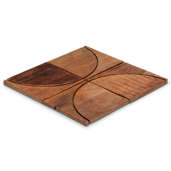 IndoTeak Design Twister Tile | Wayfair