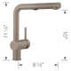 Linus Low Arc Pull-Out Dual-Spray Kitchen Faucet & Reviews | AllModern
