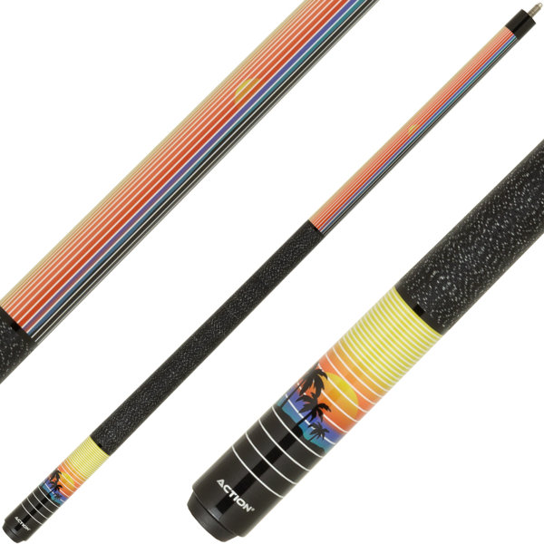 Action Cues Wood 18 Oz. Pool Cues | Wayfair