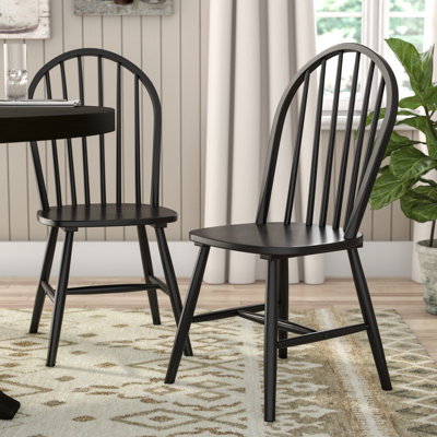 August Grove® Vallelunga Slat Back Side Chair & Reviews | Wayfair