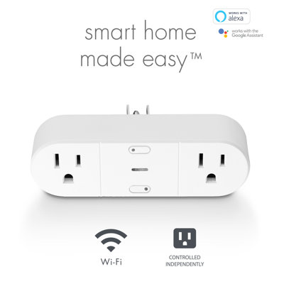 Globe Electric Company Wi-Fi Smart Plug & Reviews - Wayfair Canada