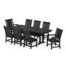 Birch Lane™ Verlyn 9-Piece Farmhouse Dining Set with Trestle Legs ...