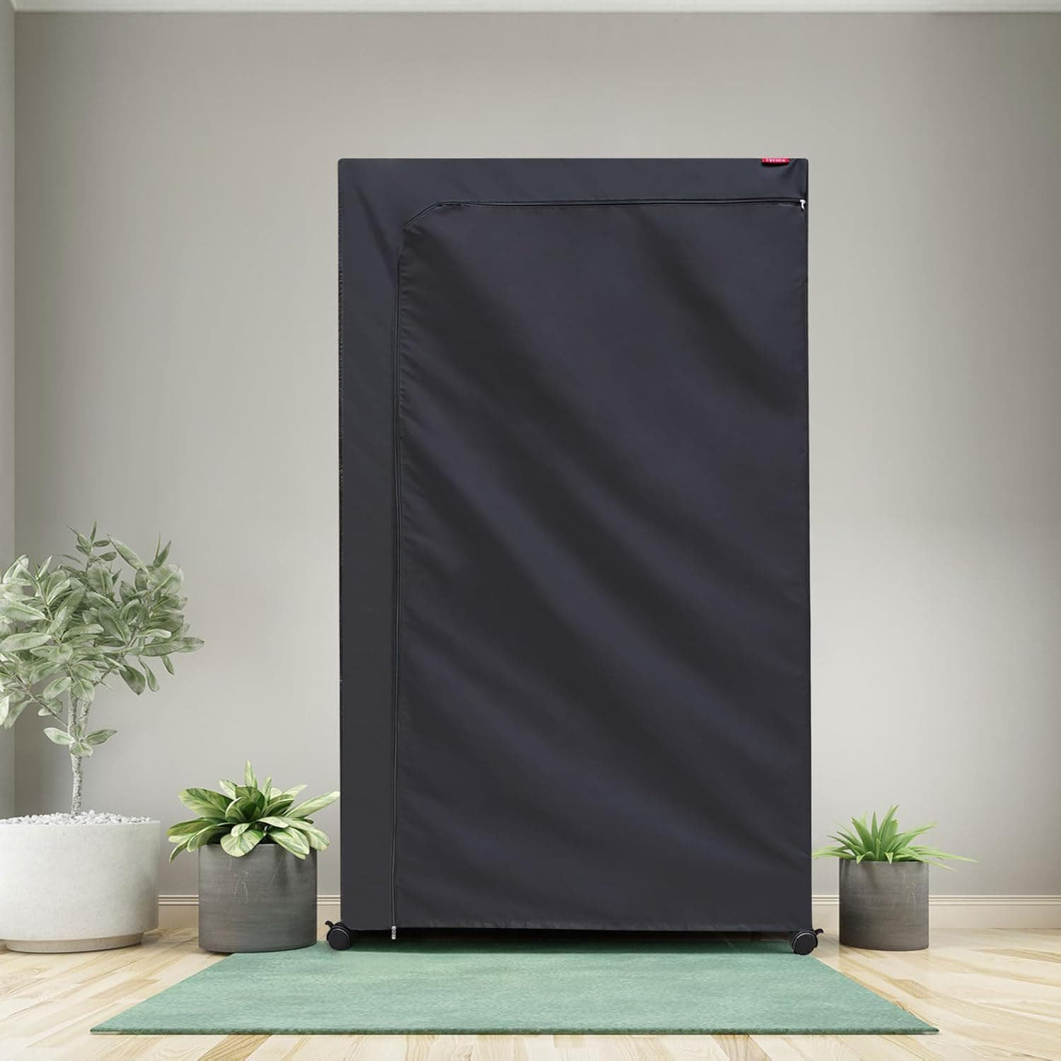 17 Stories Waterproof Wire Shelf Cover With Clear Front Panel & Two-Way ...
