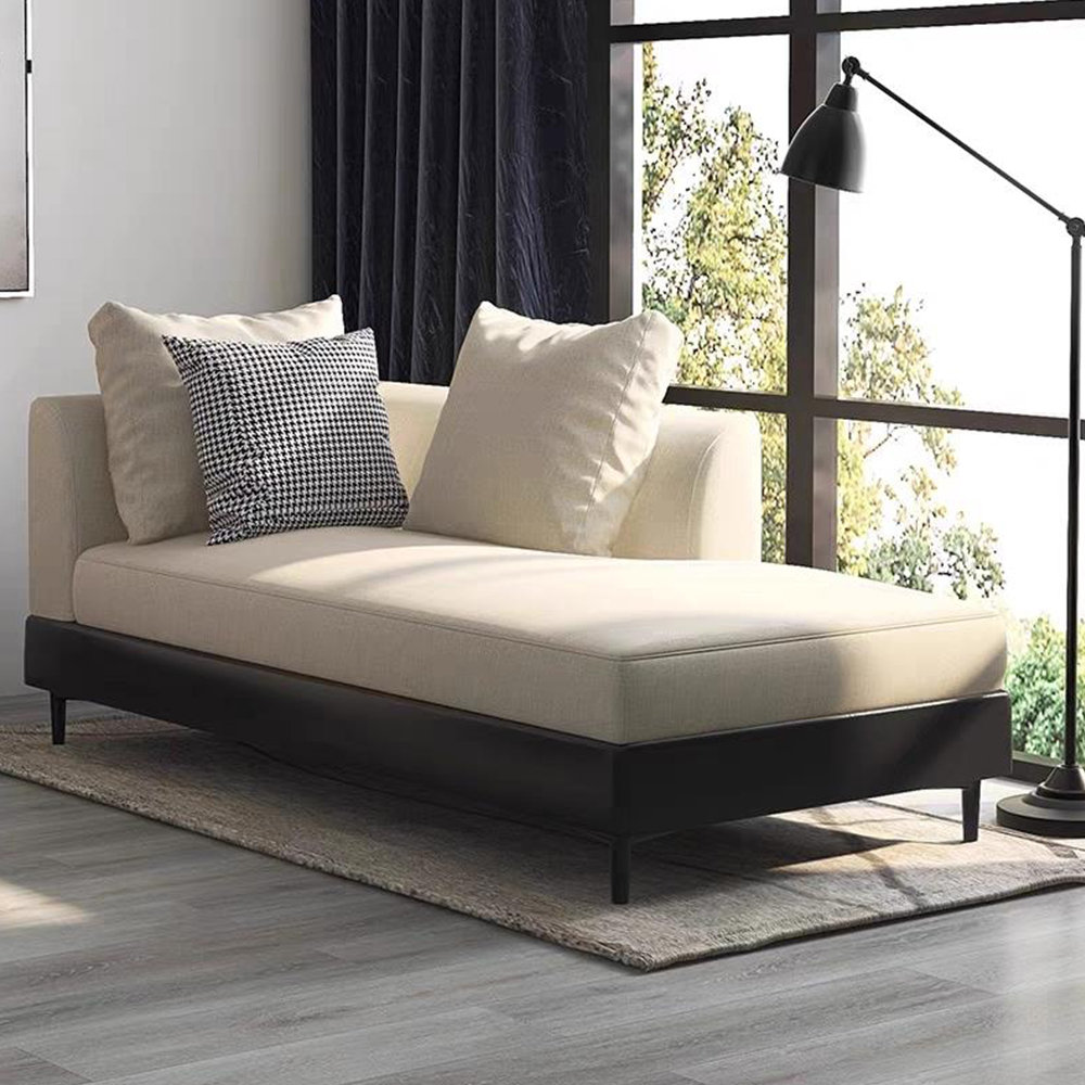 Comfort Zone Furniture.e Fashion Simple Sofa Leisure Quality Chaise ...