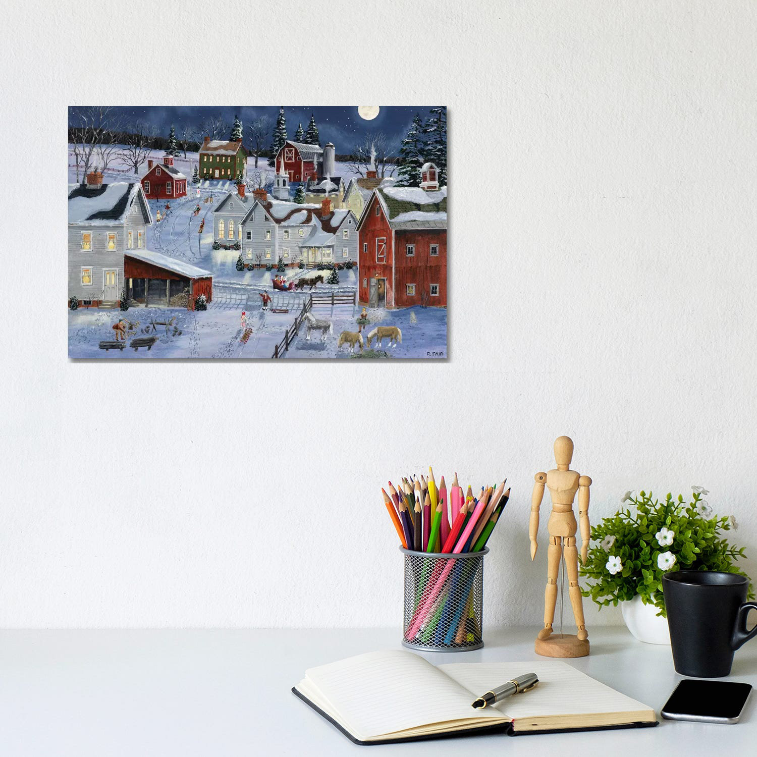 Rosalind Wheeler Busy Village | Wayfair.co.uk