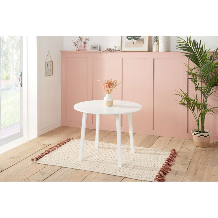 ClassicLiving Diphda Round 100Cm L Dining Table | Wayfair.co.uk