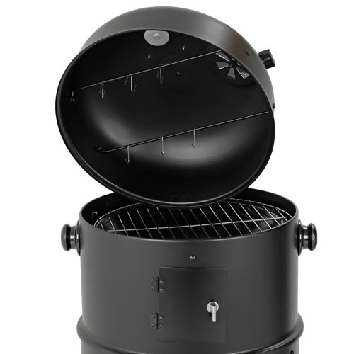 Mastercook Vertical Charcoal Portable 348 Square Inches Smoker ...