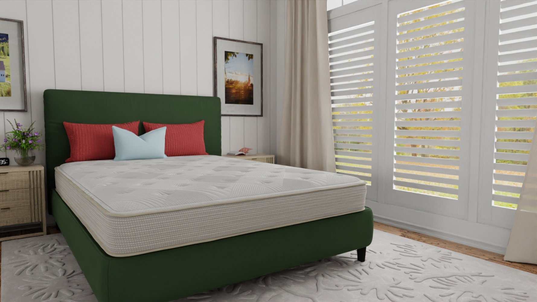 Alwyn Home Seaman 8" Plush Memory Foam Mattress & Reviews | Wayfair