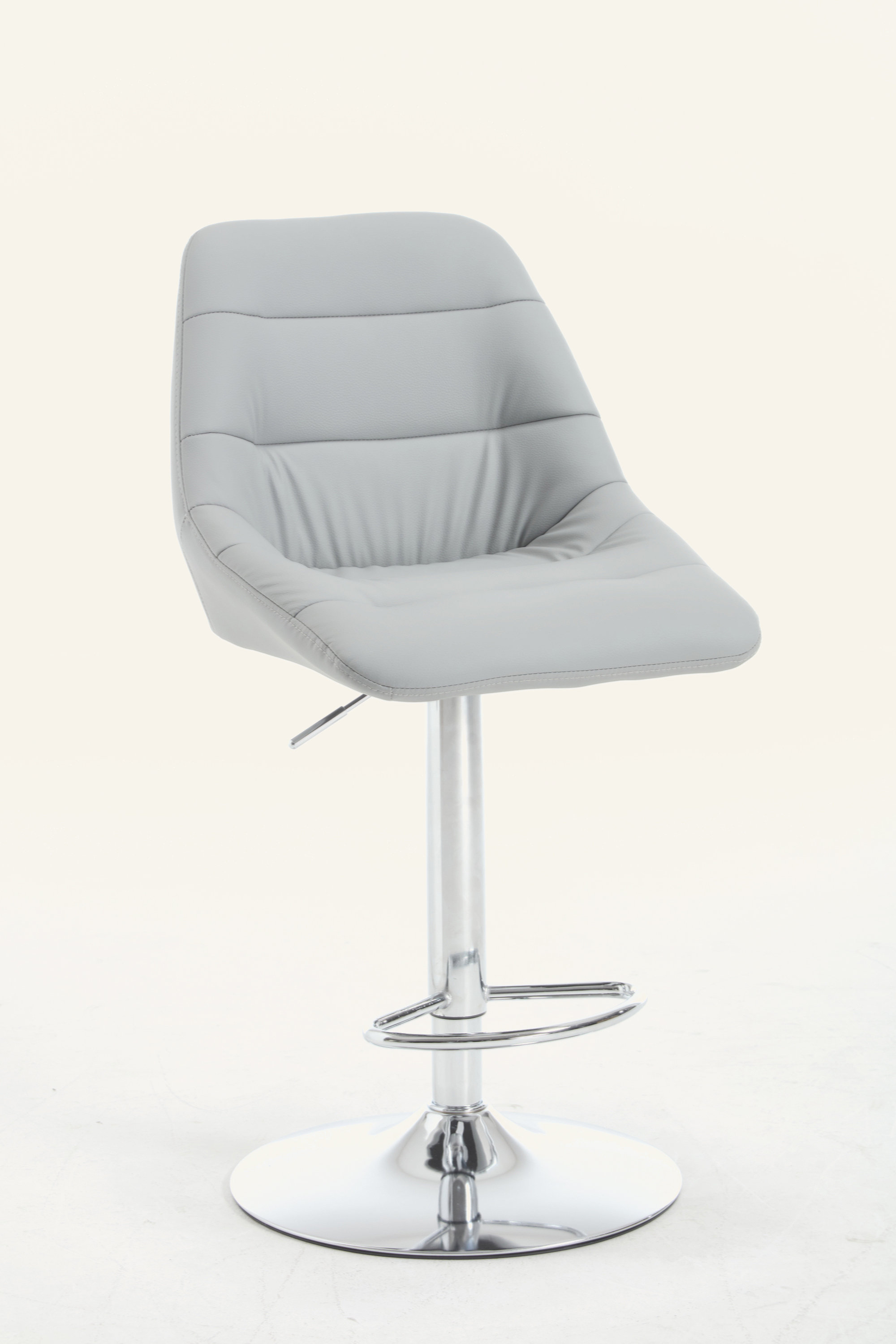 Orren Ellis Set Of 2 Bar Stools,With Chrome Footrest And Base Swivel ...