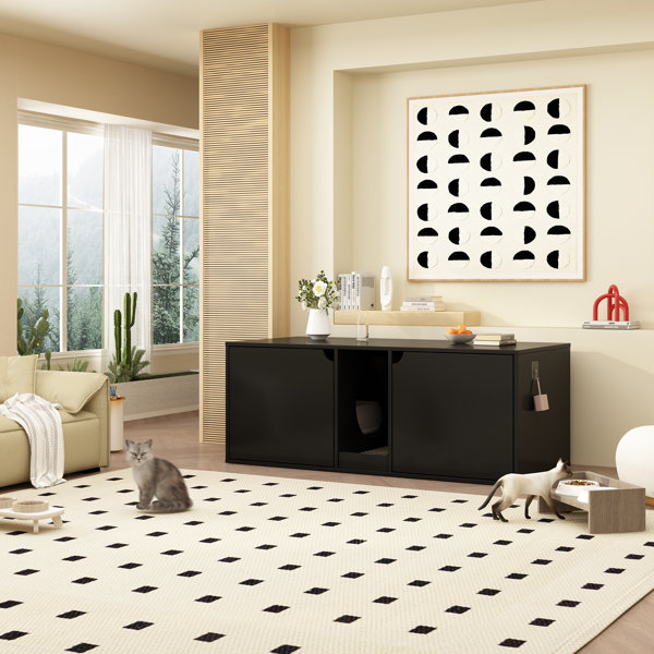 Archie & Oscar Tekonsha Litter Box Enclosure | Wayfair.co.uk