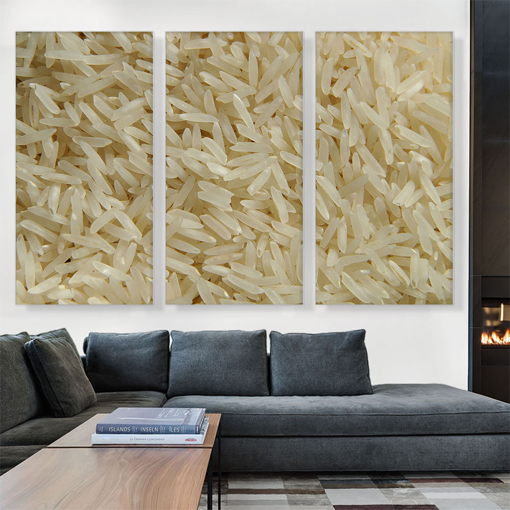 ARTCANVAS Rice Pattern Restaurant Decor Canvas Art Print - Wayfair Canada