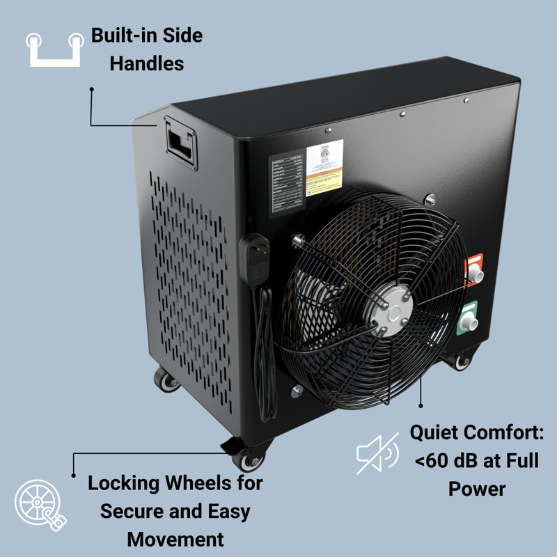 Icebound Essentials Icebound 1HP Pro Cold Plunge Chiller + Heater | Wayfair