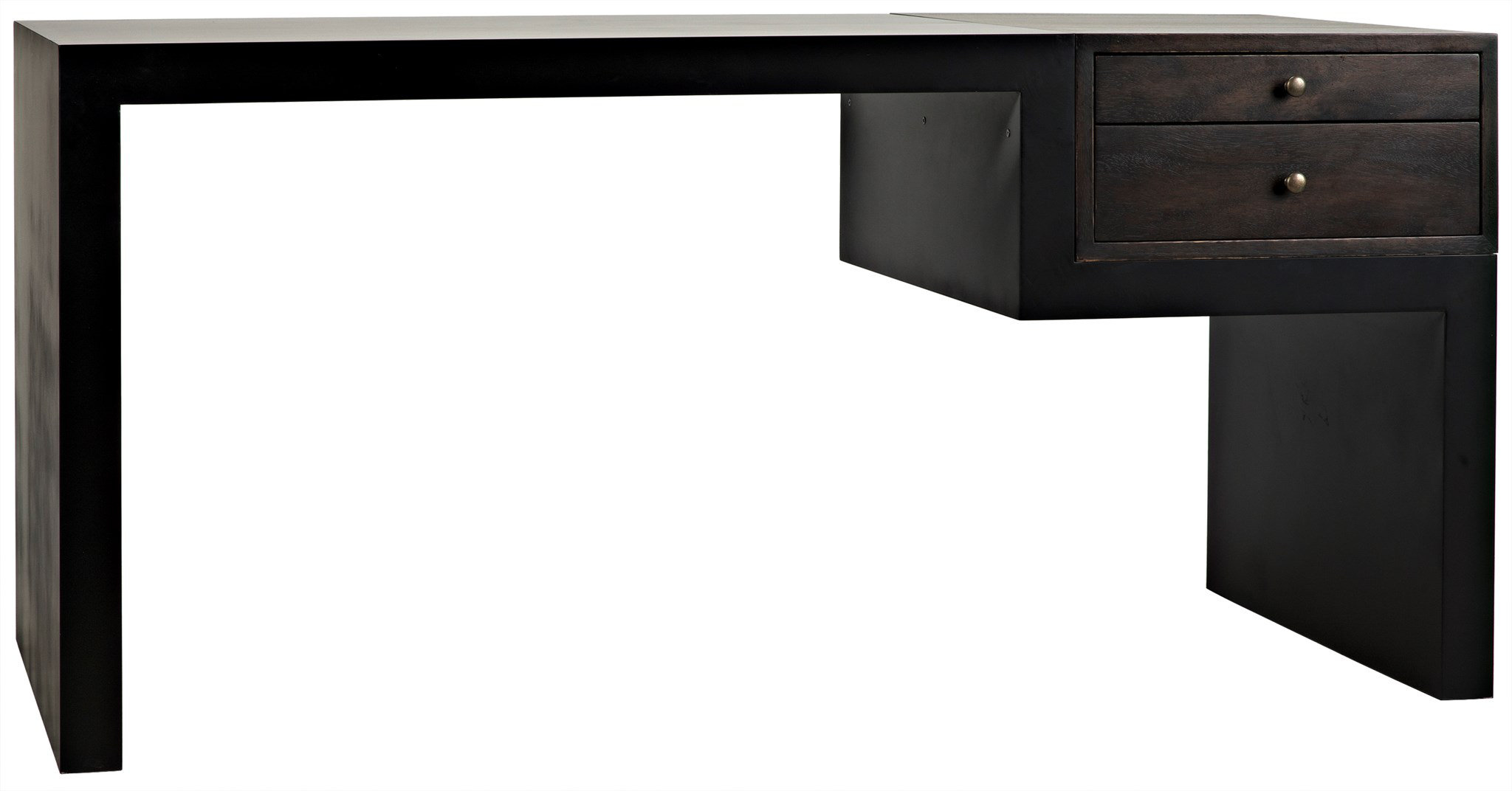 Noir Alvaro Writing Desk | Perigold