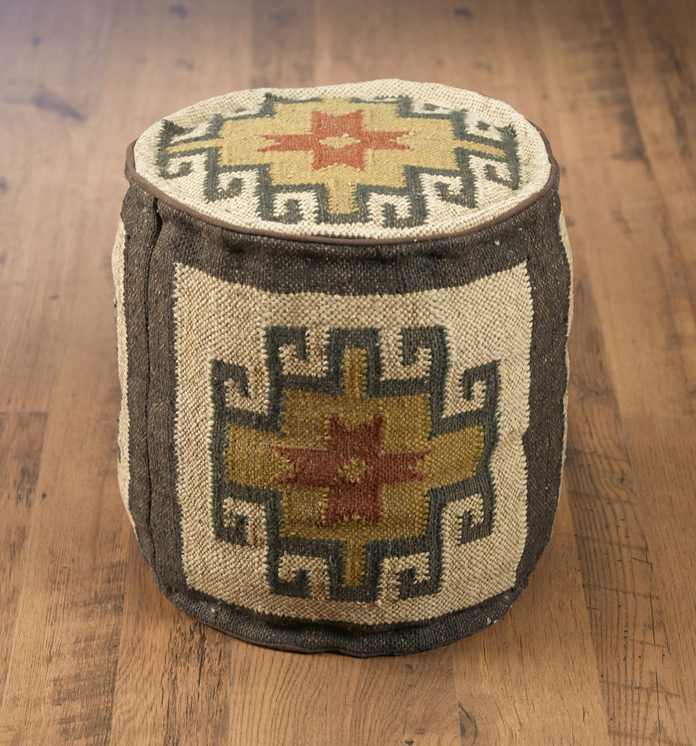 Union Rustic Radcliff Pouf & Reviews | Wayfair