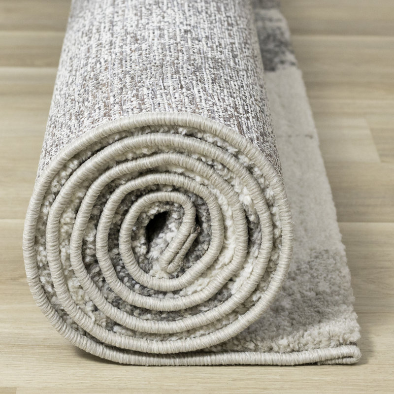 Latitude Run® Rectangle Ladoris Floral Machine Made Polypropylene Area ...