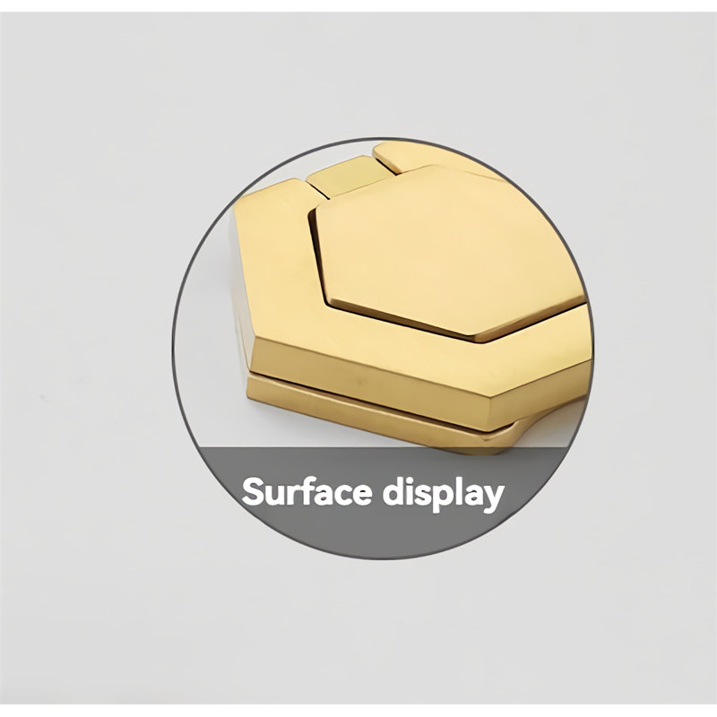 LIYONG Wardrobe Door 0.98" Center Recessed Pull Multipack | Wayfair