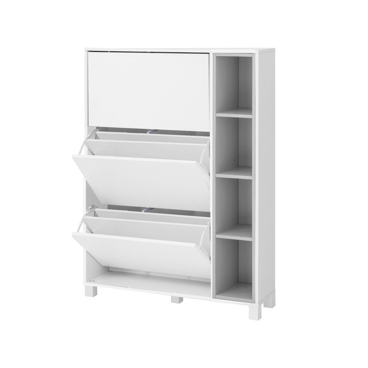 Ebern Designs Paco 12 Pair Shoe Storage Cabinet | Wayfair.co.uk