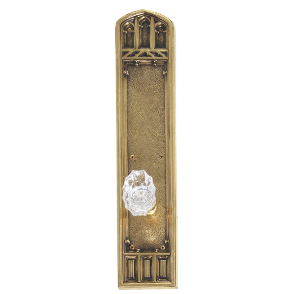 BRASS Accents Bouton de porte d’intimité Oxford - Wayfair Canada