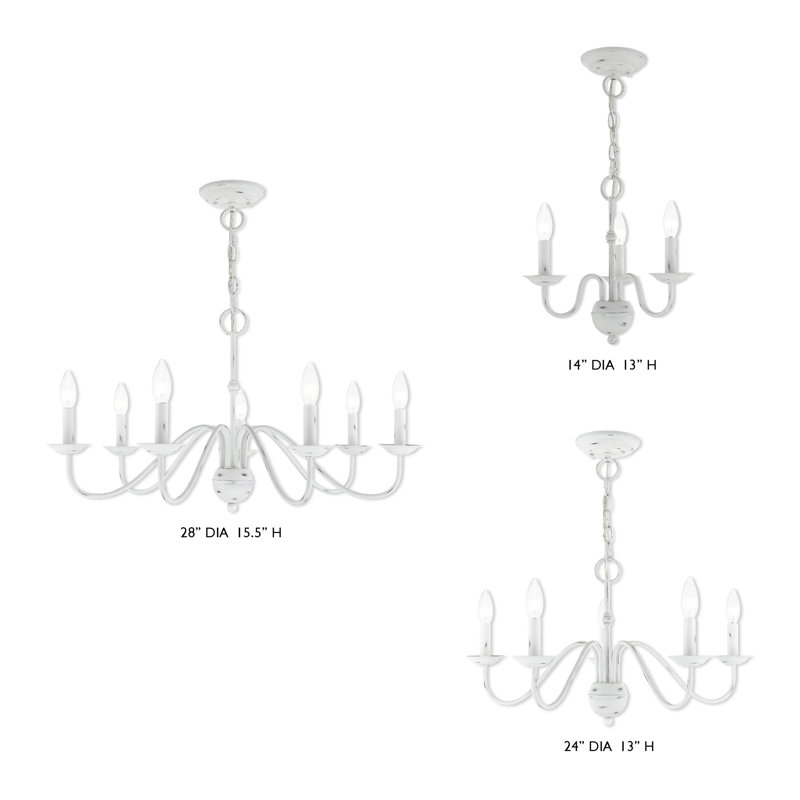 Three Posts™ Seiling 5 - Light Dimmable Classic / Traditional ...