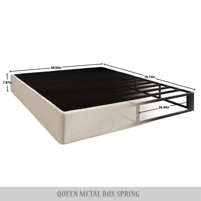 Alwyn Home Knierim 7.88'' Metal Box Spring & Reviews | Wayfair