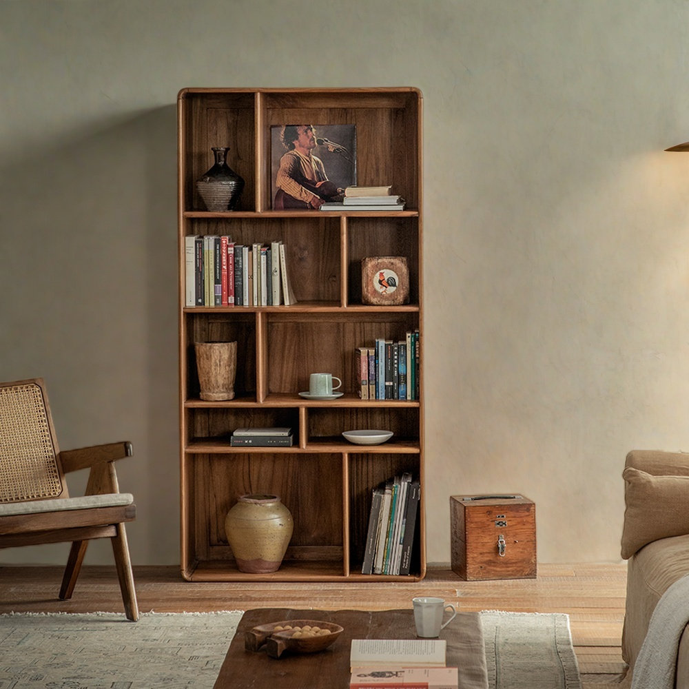 Kaoloupin Medieval retro style bookcase | Wayfair