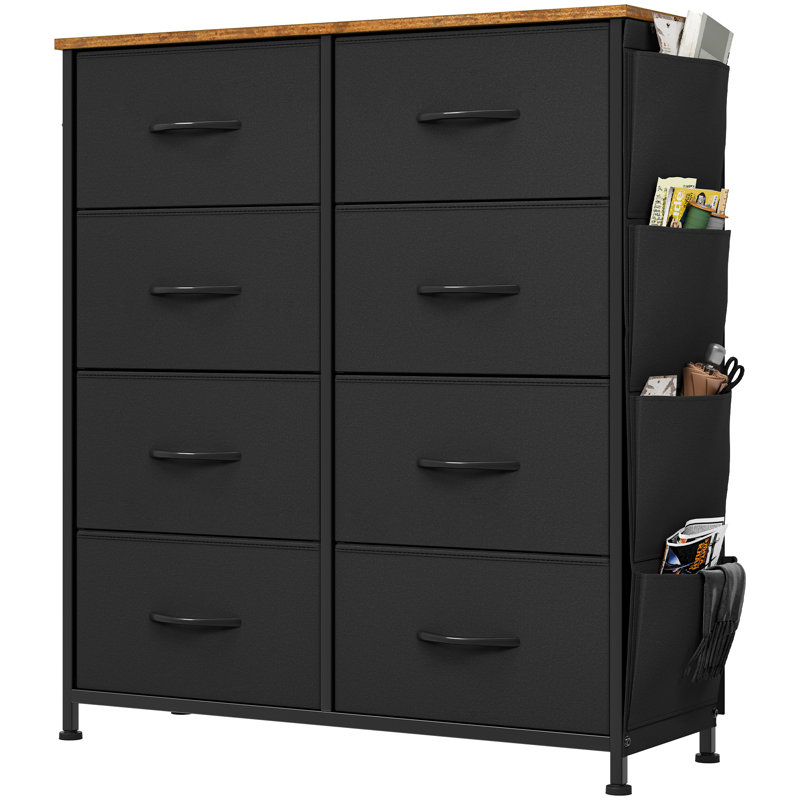 17 Stories 86Cm W Chest Of Drawers 8-Drawer Bedroom Drawers | Wayfair.co.uk