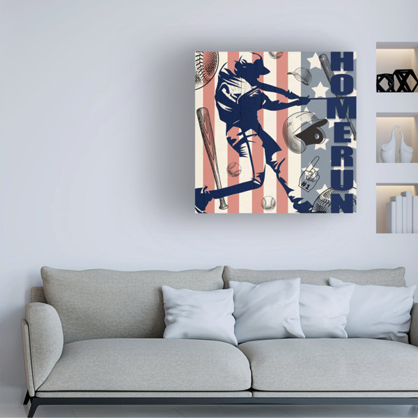 Trinx " Vintage Baseball Sign 05 " by LightBoxJournal on Canvas ...