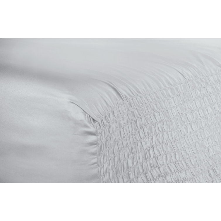 Bed Tite 500 Thread Count 100% Cotton Percale Solid Colour Sheet Set ...