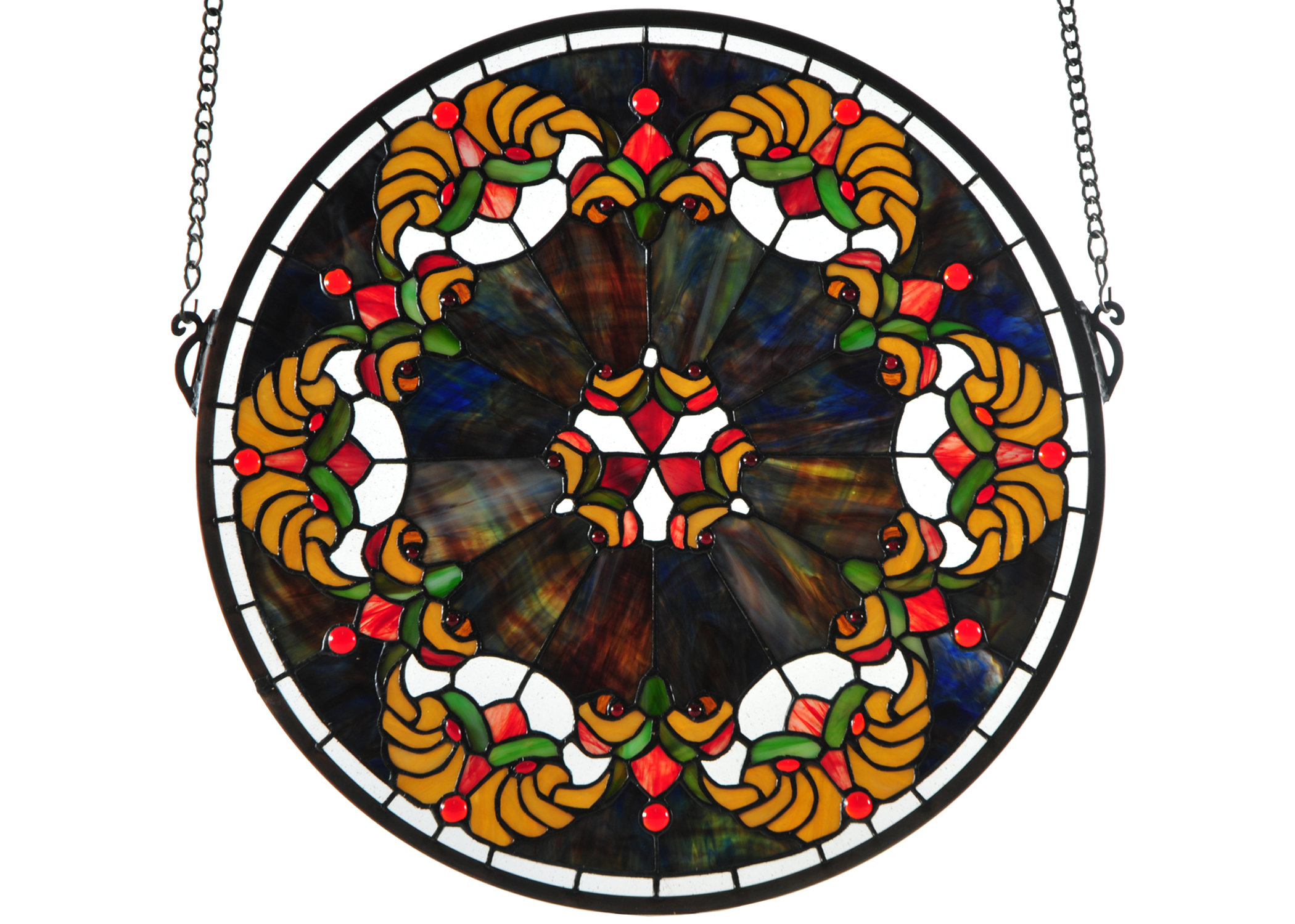 Meyda Lighting Middleton Medallion Stained Glass Window - Wayfair Canada