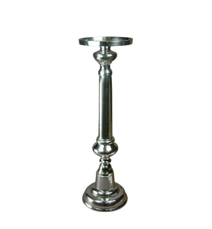 Charlton Home® Classic Aluminum Candlestick | Wayfair