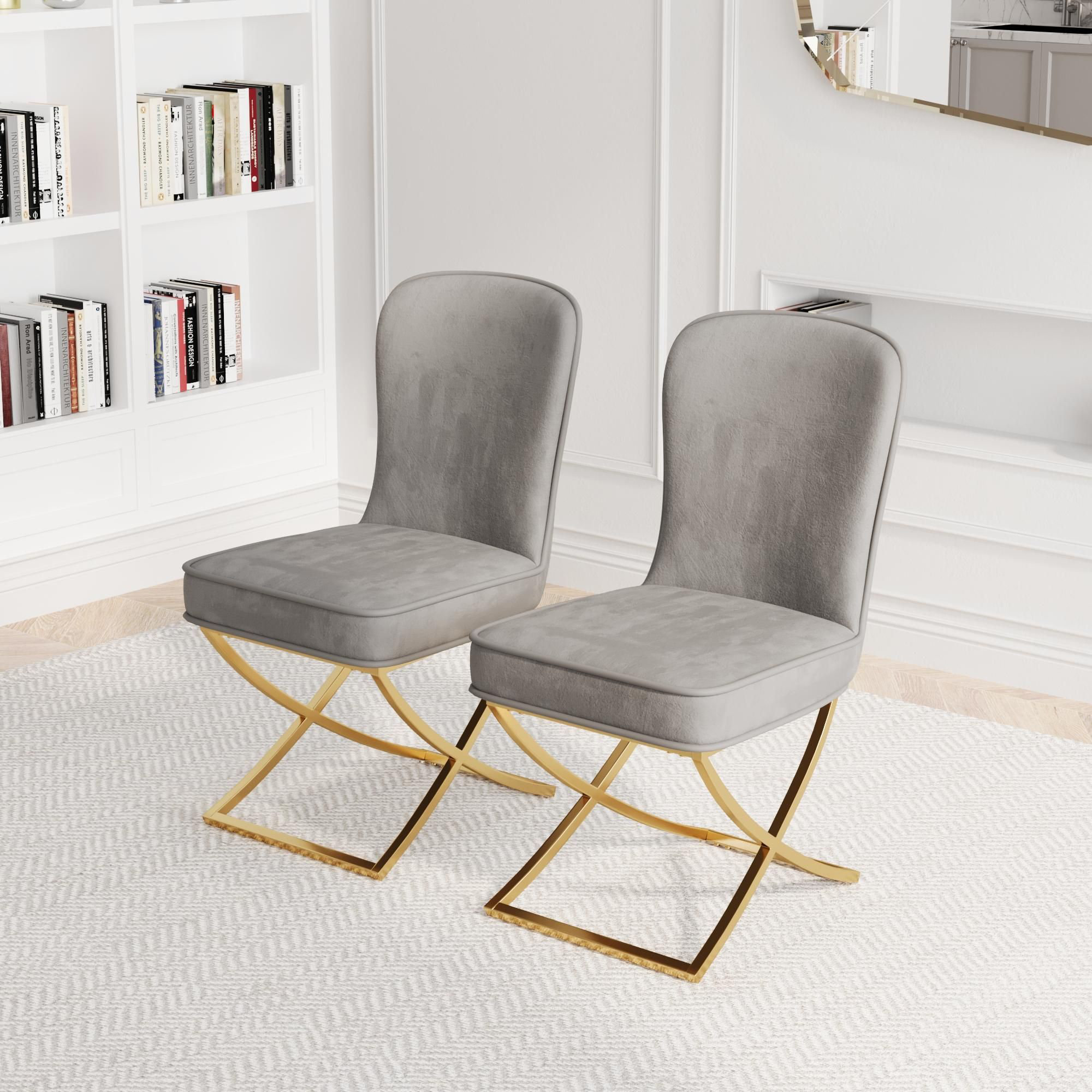 Everly Quinn Dining Chair Set of 2 | Wayfair