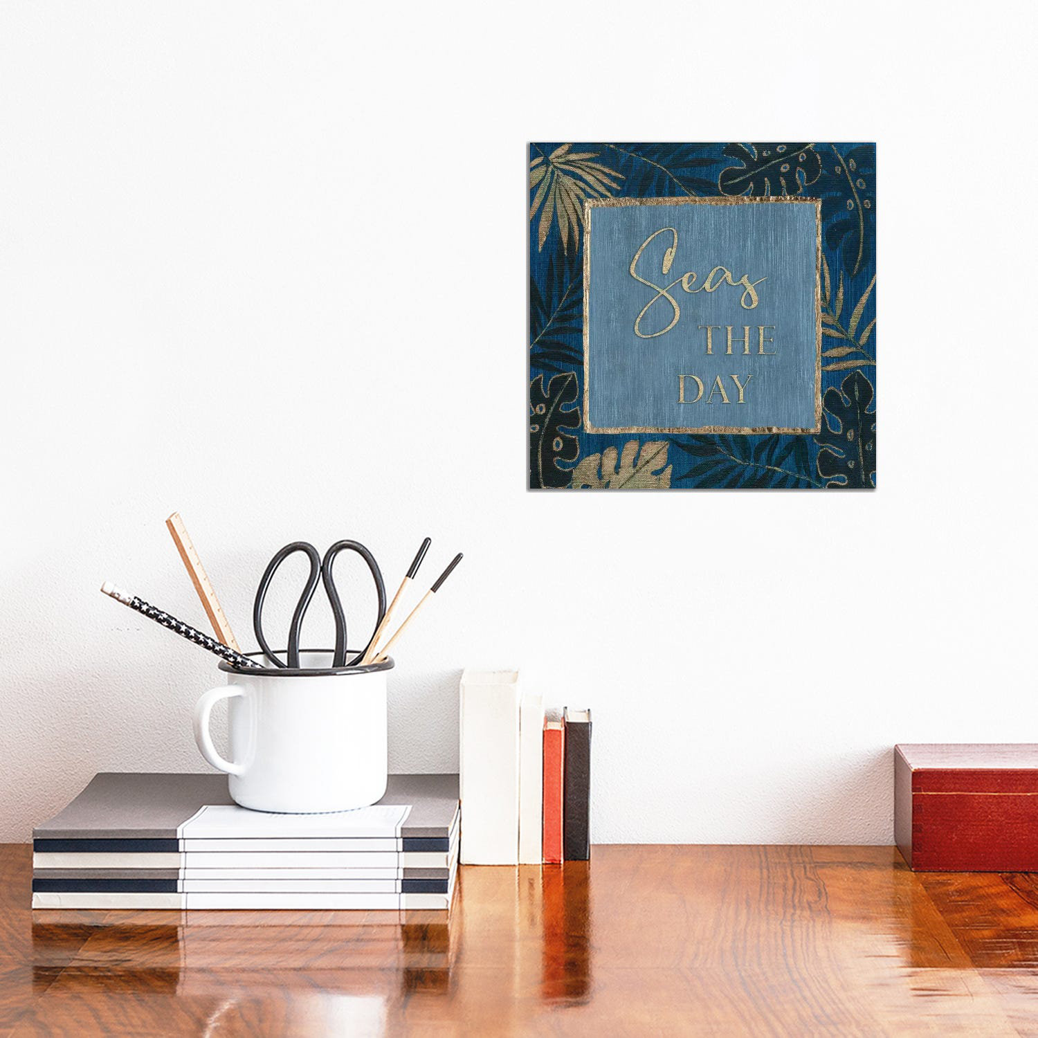 17 Stories Seas The Day by Tava Studios - Gallery-Wrapped Canvas Giclée ...