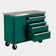 GearGlide Multi-Functional Green Tool Cart With Wheels 45.4'' W Steel ...