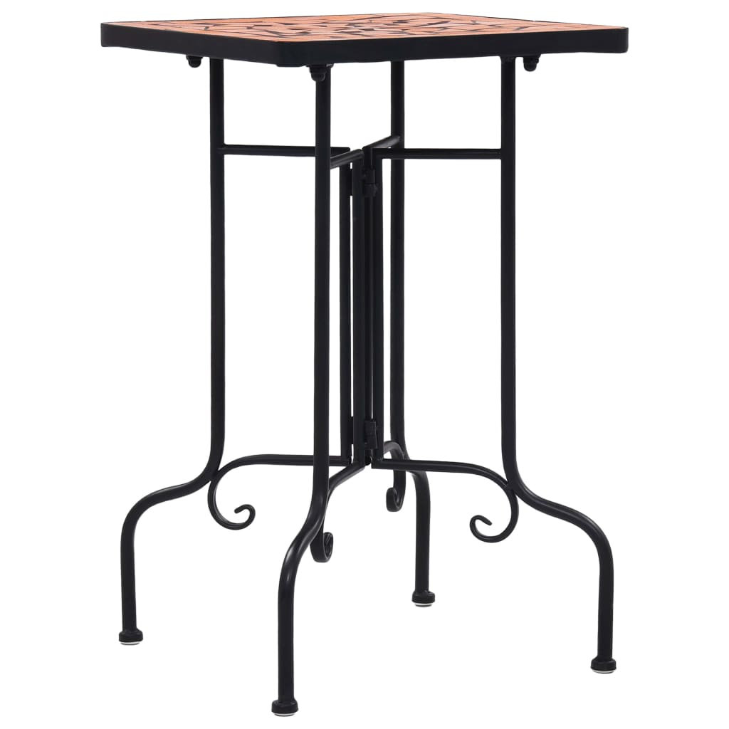 Fleur De Lis Living Mosaic Side Table Plant Table Stand Patio Flower ...