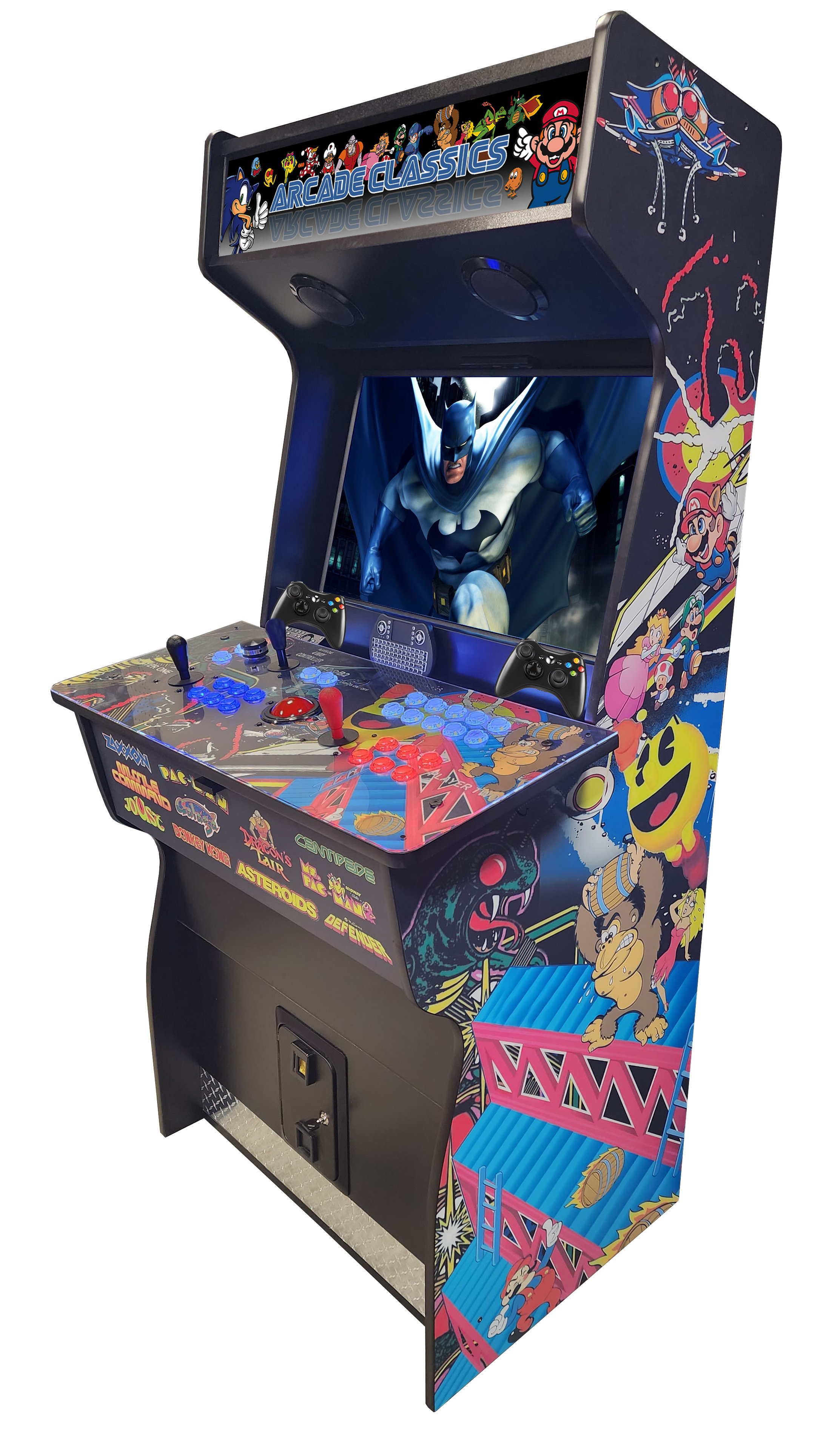 N2fun Mame/Hyperspin Classic Upright Arcade Game | Wayfair